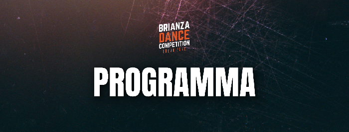 Brianza Dance Competition Programma Urban 2024
